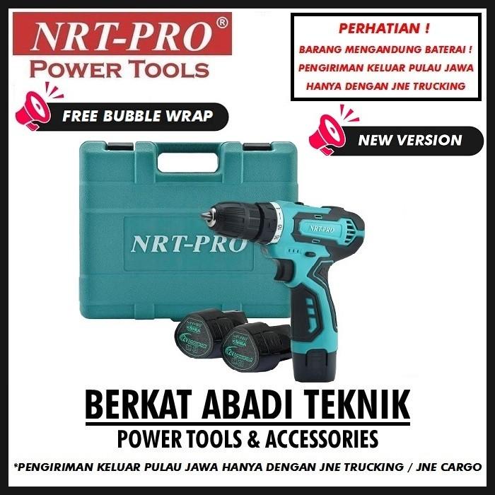 NRT-PRO DC 330 Bor Cordless Drill Baterai Tangan Charger Cas - Shop ...