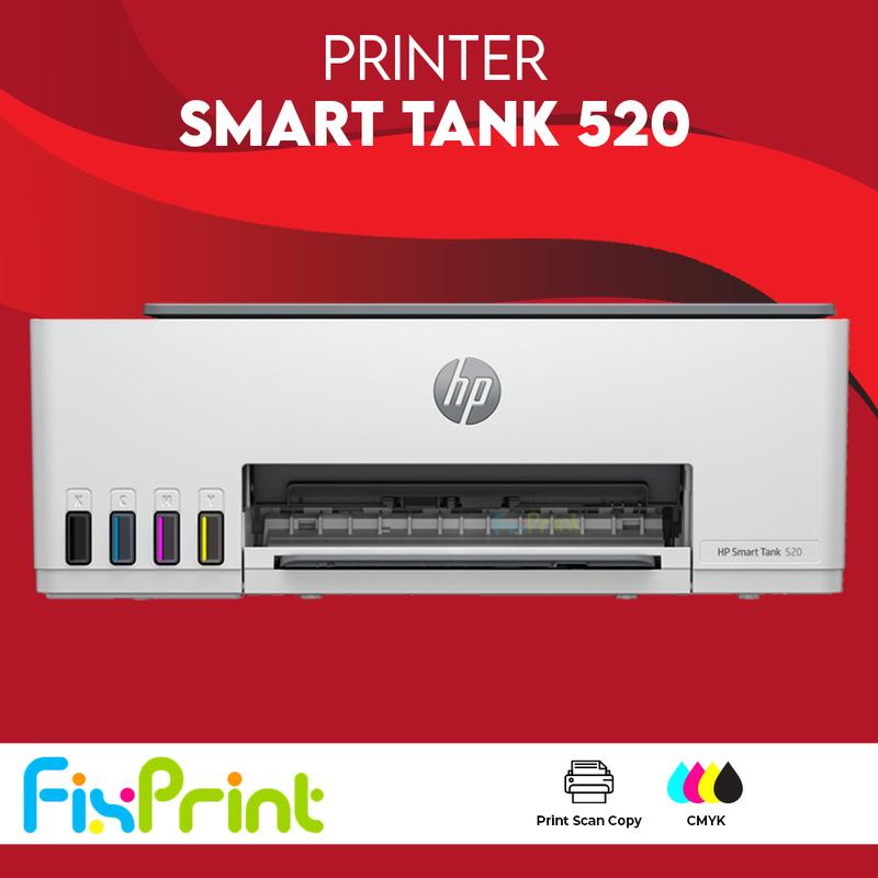 Printer HP Smart Tank 520 All in One Printer HP Ink Tank 115 Print ...