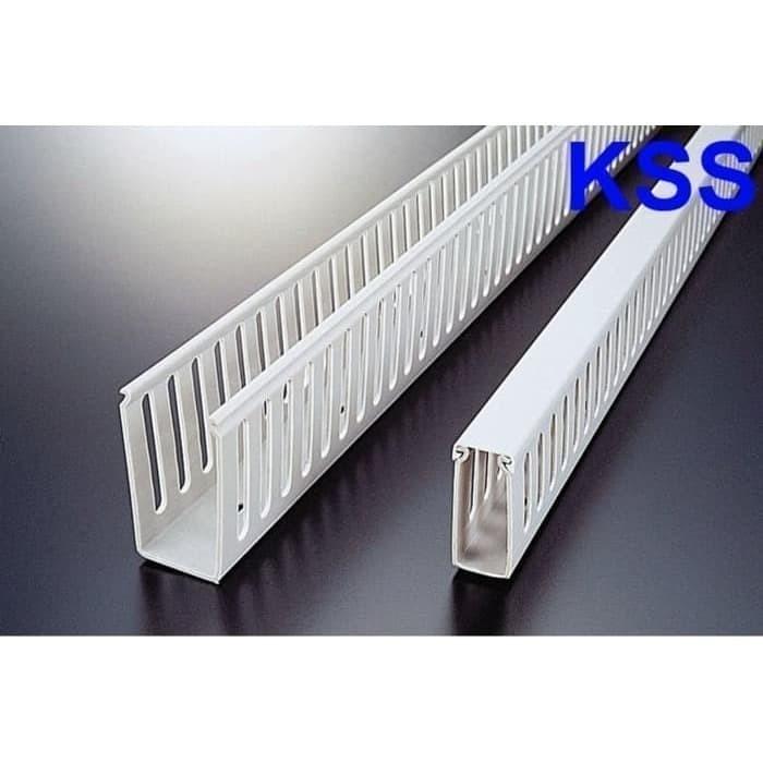 Jual KSS Wiring Duct 40x80-2M/Cable Duct KSS 40x80 Grey /KSS Duct VDC ...
