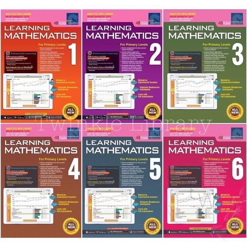 BUKU FISIK SAP Learning Mathematics / Maths for Primary Levels N K1 K2 ...