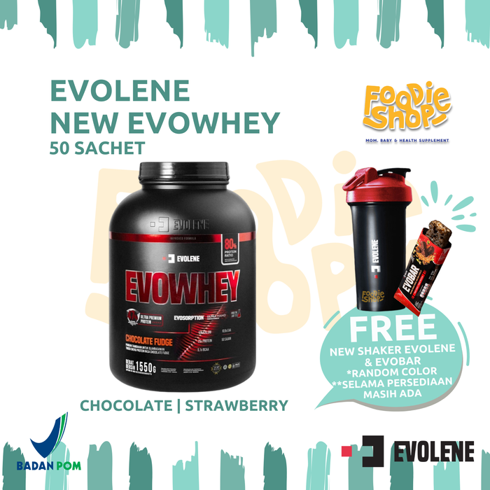 Jual Evolene New EvoWhey Evosorption 50 Serving | Evo Whey Protein ...