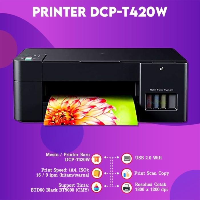 Promo Printer Brother DCP-T420W DCP-T530DW WiFi Print-Scan-Copy ...