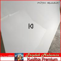 Jual Triplek Putih Glossy 18mm 180x90 cm | 90x180 cm | Melamin Putih ...