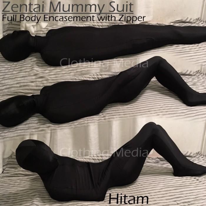 Ready Siap Kirim!! OBRAL Kostum Zentai Mummy Suit Full Encasement ...