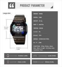Jual Jam Tangan Digital Pria SKMEI 2390 (42.8mm) Rubber Original - Pink ...