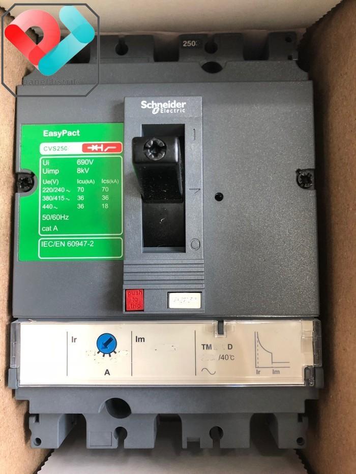 Jual SCHNEIDER MCCB 25KA CVS250B 3P 200A TMD LV525302 - Jakarta Pusat ...