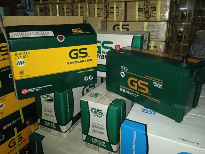 Jual Aki Mobil Kering Gs Goldshine N100 100Ah 12V Ganset, Forklift ...