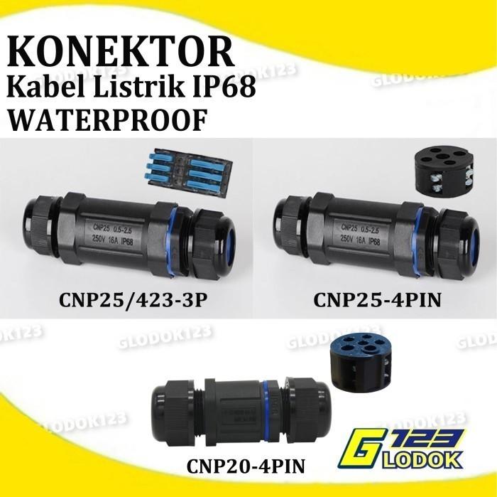 Sambungan Konektor Kabel Listrik Tahan Air Outdoor Waterproo - Shop ...