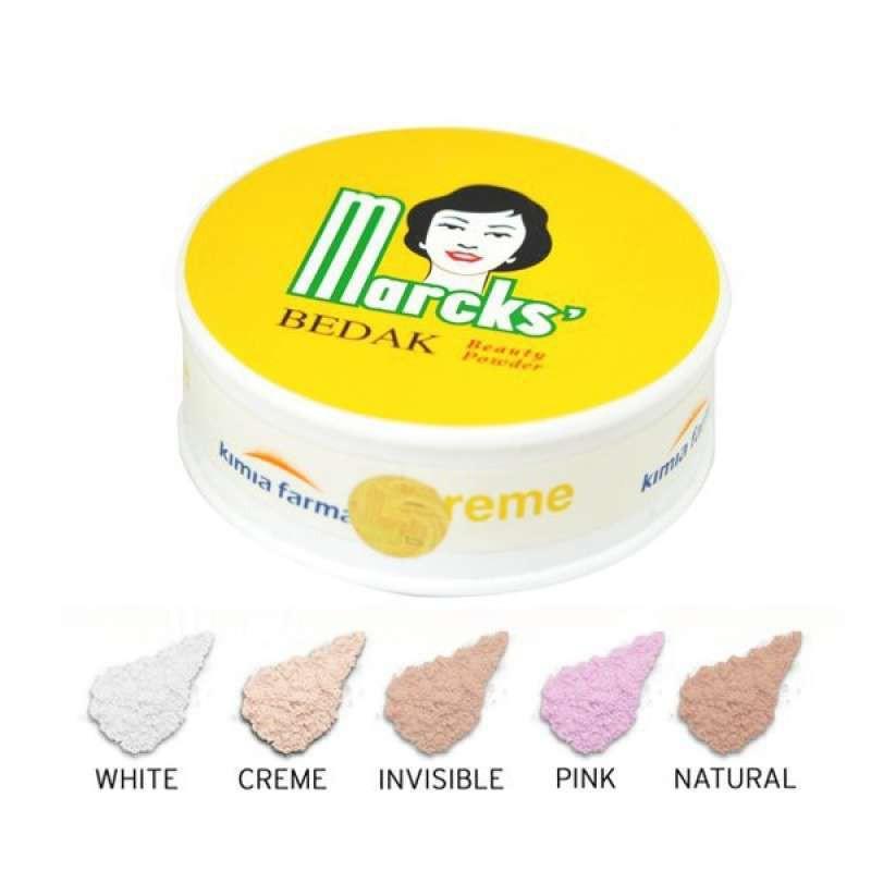 RAYA ♛ MARCKS Bedak Classic 40gr Powder Wajah - Shop | Tokopedia