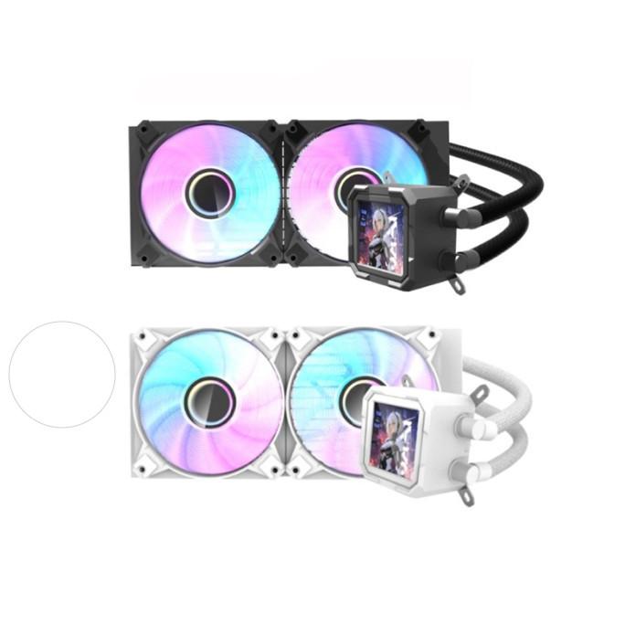 Jual Darkflash WAVE DV240S ARGB LCD 240MM Liquid CPU Cooler - Jakarta ...