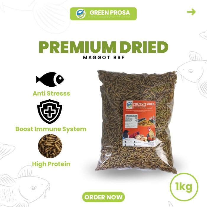 MR MAGGOT - PREMIUM Maggot Magot Kering BSF - Dry Maggot 1KG - Shop ...