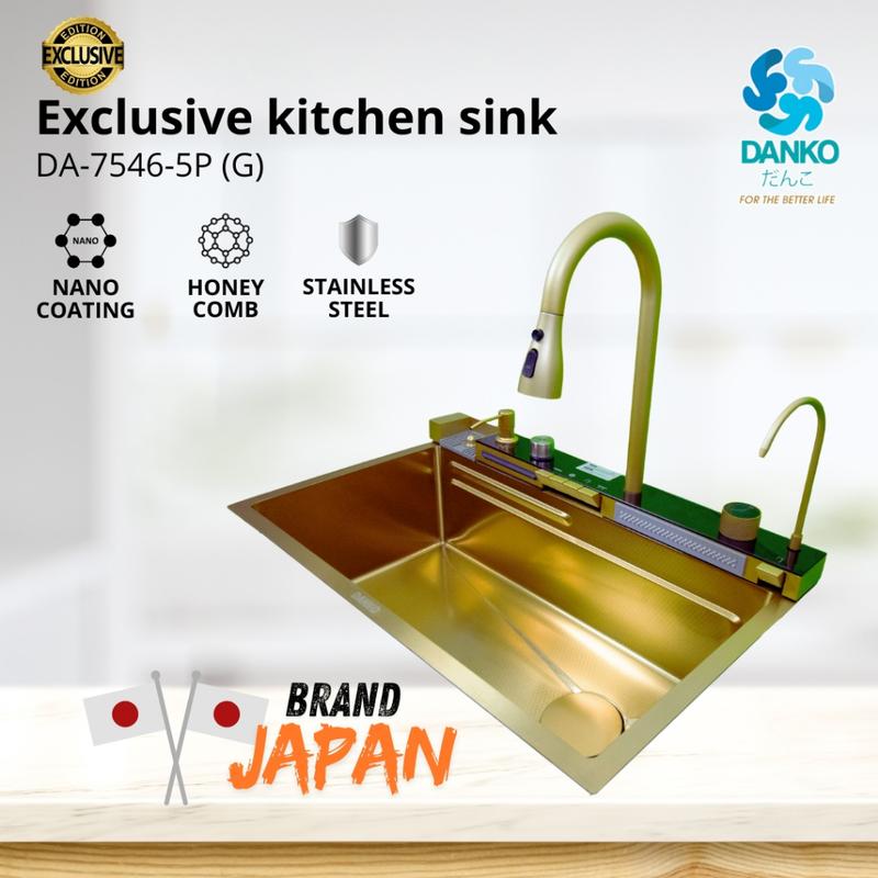 DANKO Kitchen Sink Wastafel Modern Bak Cuci Piring Exclusive Stainless ...