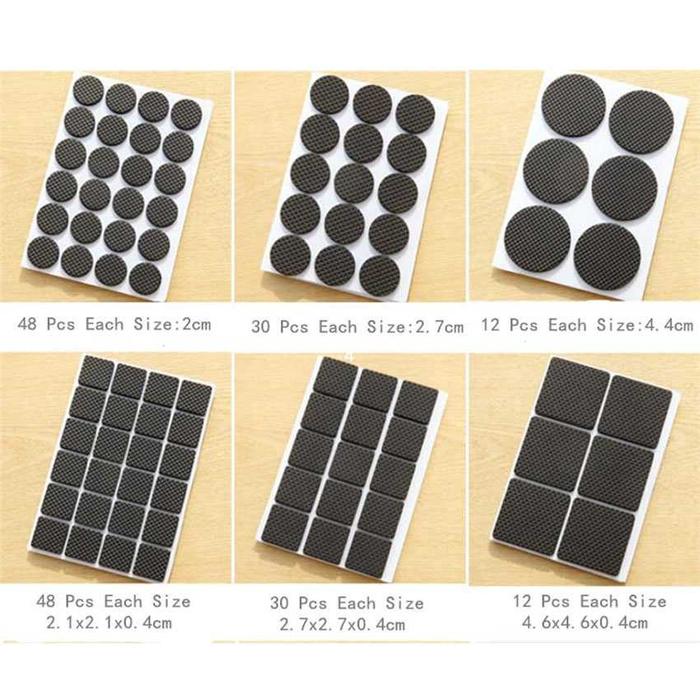 Jual Bantalan Karet Kaki Kursi Meja Pads Pelindung Pengaman Kaki Meja ...