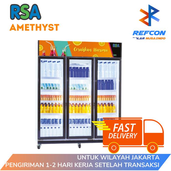 Promo RSA Showcase 3 pintu AMETHYST Display Chiller Cooler 1280 Liter ...