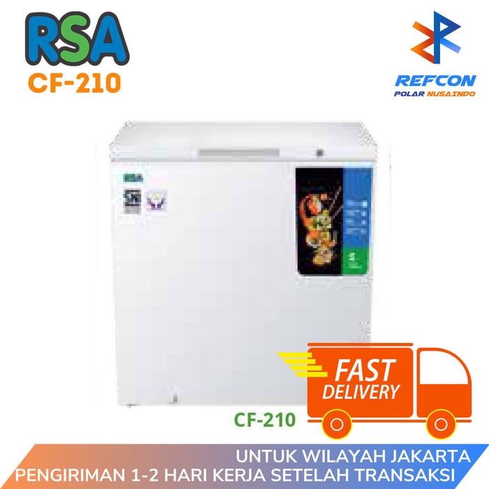 Chest Freezer RSA CF-210 (210 liter) Free Ongkir - Shop | Tokopedia