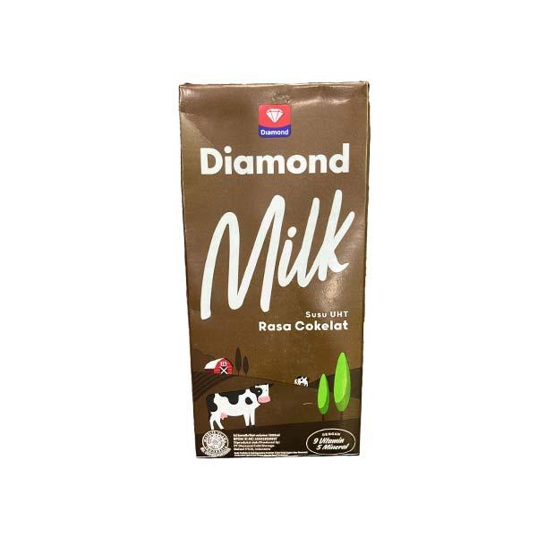 DIAMOND MILK UHT CHOCOLATE 1 LITER - SUSU - Shop | Tokopedia