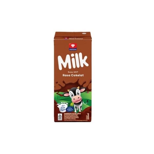 DIAMOND MILK UHT CHOCOLATE 200 ML - Shop | Tokopedia