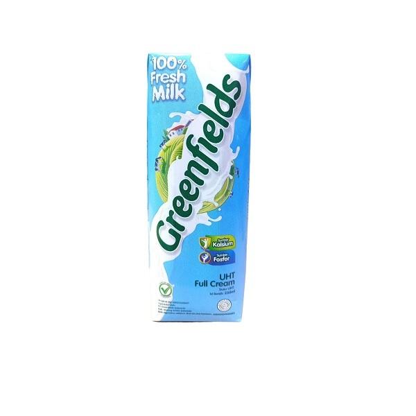 GREENFIELDS UHT FULL CREAM 250 ML - Shop | Tokopedia
