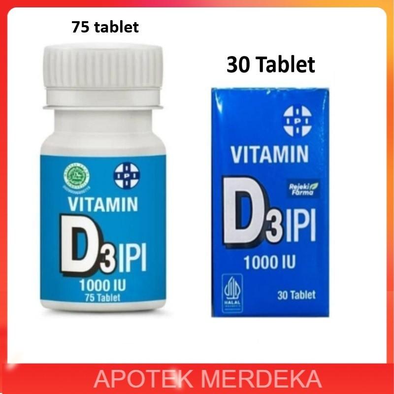 Vitamin Ipi D3 1000 IU - Shop | Tokopedia