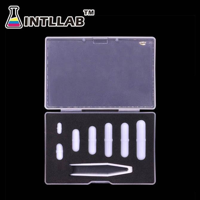 Jual Stir Bars Magnetic Stirrer 7pcs Set Magnet Bar INTLLAB Mixer ...