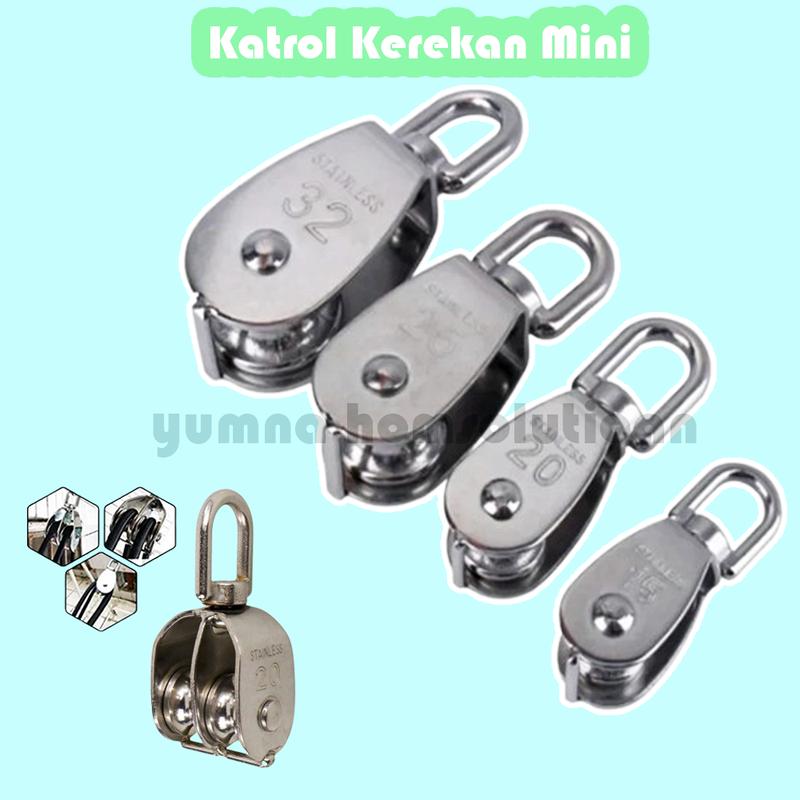 Katrol Kerekan Kecil Manual Burung Alat Angkut Pengangkut Barang - Shop ...