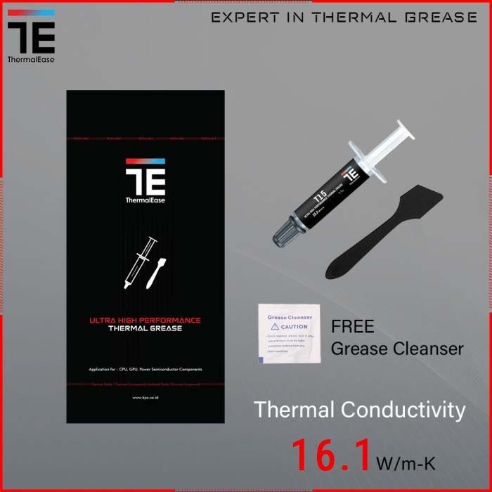 Jual ThermalEase T16 16.1 W/m-K 1.5gr ULTRA HIGH PERFORMANCE THERMAL ...
