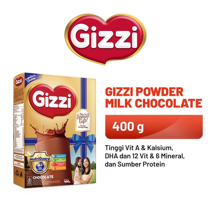 Gizzi Powder Milk Chocolate 400 gr - Shop | Tokopedia