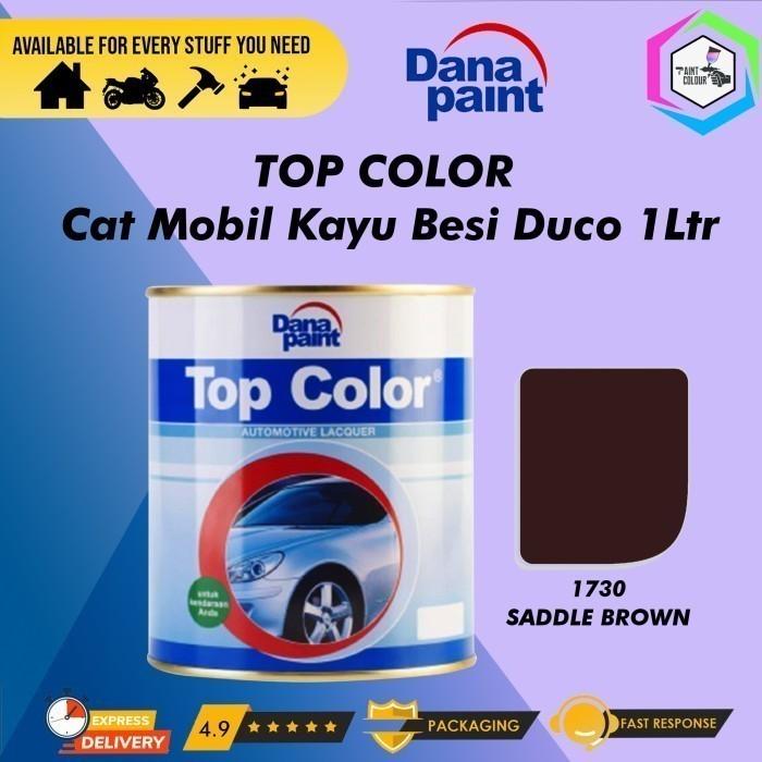 Jual TOP COLOR 1730 Saddle Brown - Cat Mobil Kayu Besi Duco - 35ml ...