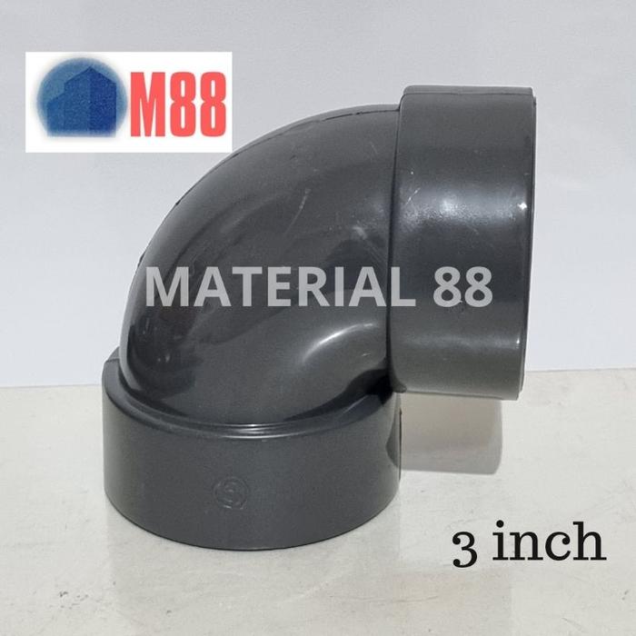 Jual Keni 3 inch D Murah - Elbow Knee L PVC Sambungan Pipa - Kab. Bogor ...