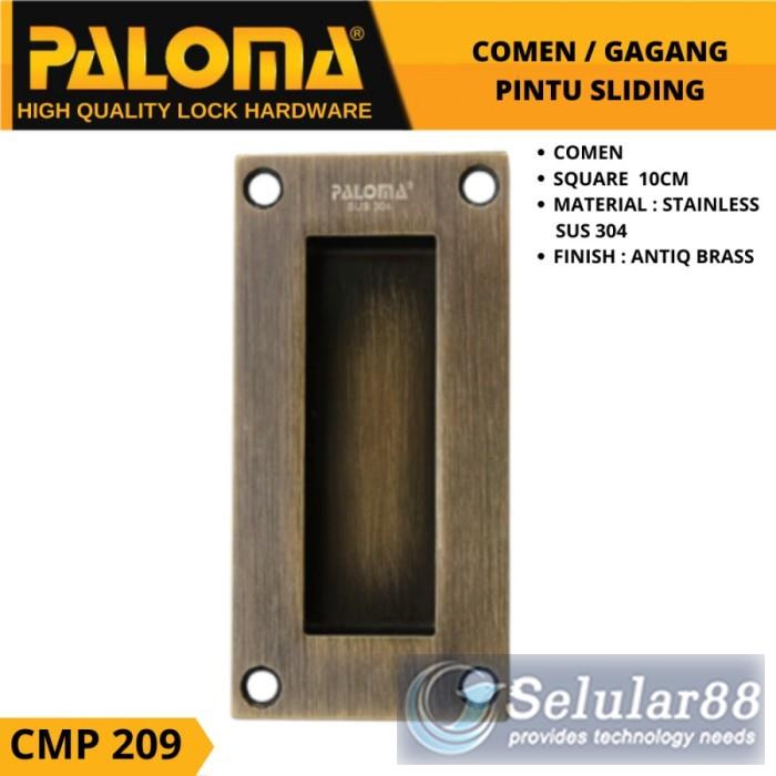 Promo Paloma CMP209 Sliding Square 10cm Comen Handle Gagang Pintu ...