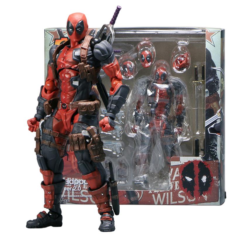 Revoltech Yamaguchi Deadpool Marvel Action Figure Marvel leg - Shop ...