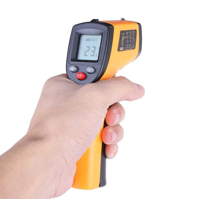 GM320 Thermogun Termometer Infrared Laser Industri Non Contact Lcd ...