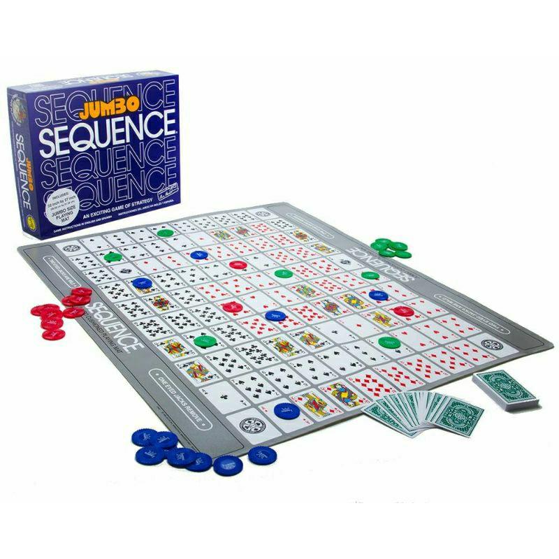 SEQUENCE JUMBO - BOARD GAME ( Grade B) - Shop | Tokopedia