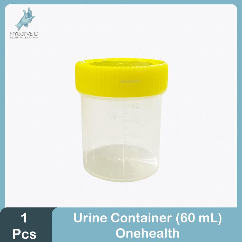 Urine Container / Wadah Urin / Pot Dahak / Pot Culture 60 ml Onehealth ...