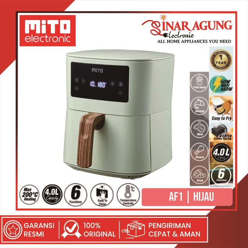 MITO DIGITAL AIR FRYER DIGIFRY AF1 / AF 1 [4 LITER] (GARANSI - Shop ...