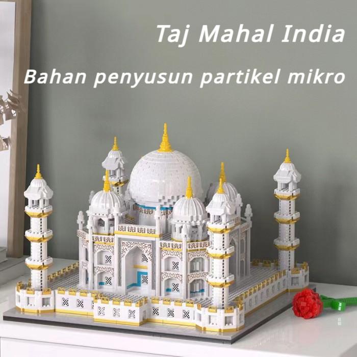 Jual Nano Block Taj Mahal India Bricks Bangunan Taj Mahal India Bricks ...