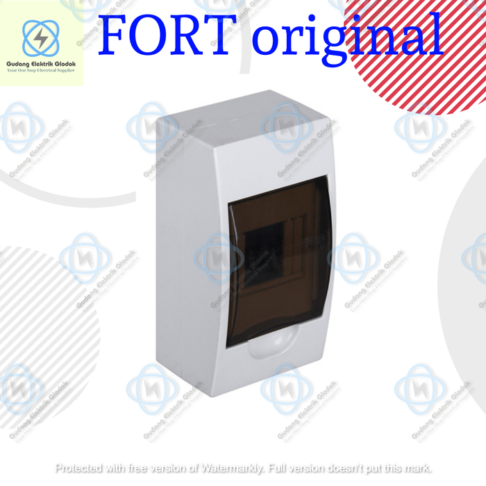 Jual BOX MCB 24 POLE ; SURFACE MOUNTED ; FMCBB24S ; FORT ; ORIGINAL ...