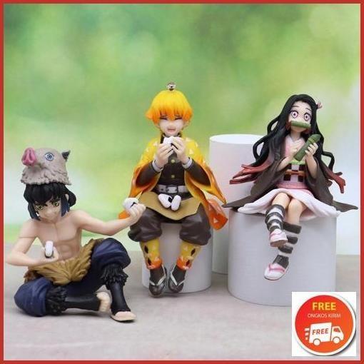 Jual BAGUS!!! Baru Action Figure Demon Slayer / Miniatur Demon Slayer ...