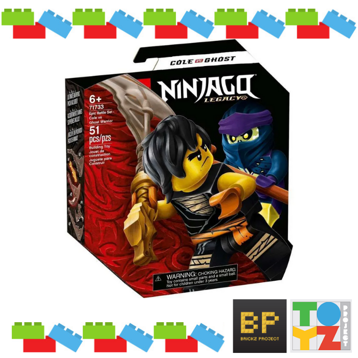 Jual LEGO Ninjago 71733 Epic Battle Set Cole vs Ghost Warrior - Jakarta ...