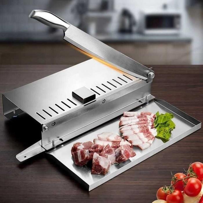 Alat Pemotong Daging Beku Buah Sayuran Meat Slicer Cutter - Shop ...