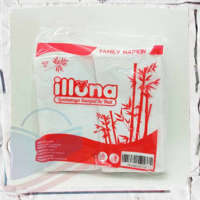 Tissue Napkin ILLONA Tissue Makan / Tisu Makan Murah belah dua - Shop ...