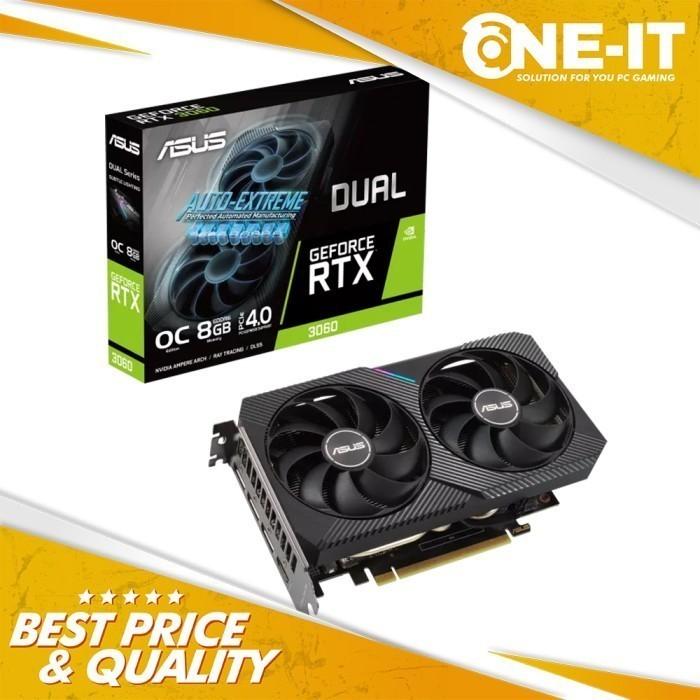 Jual VGA ASUS Dual GeForce RTX 3060 OC Edition 8GB GDDR6 8G - Kota ...