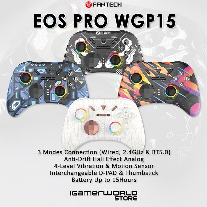 Jual Fantech Eos Pro Wgp15 Tri-Mode Gamepad For Pc, Android, Switch ...