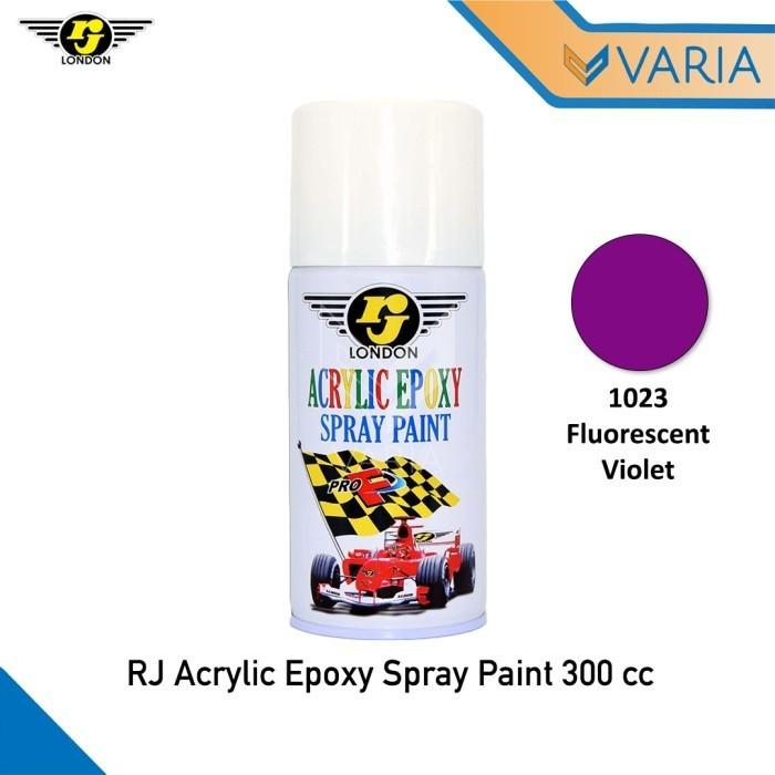 Jual RJ London 300 cc Fluorescent Violet 1023 Acrylic Epoxy Spray Paint ...