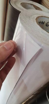 Jual PUTIH GLOSS Sticker Lem Stiker PVC Decosheet Taco Sheet Supercon ...