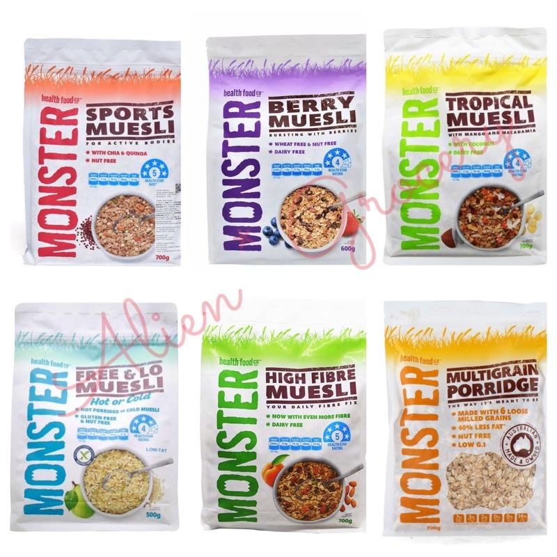 PROMO!!! Monster Muesli High Fibre Sports Tropical Free & Lo Berry ...