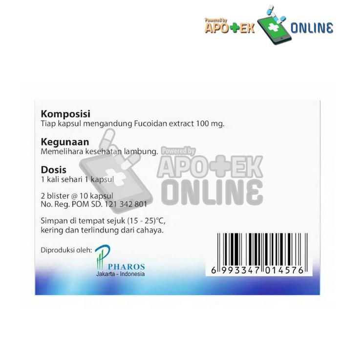 COLIDAN FUCOIDAN 100MG 1 BLISTER 10 CAPSUL - Shop | Tokopedia