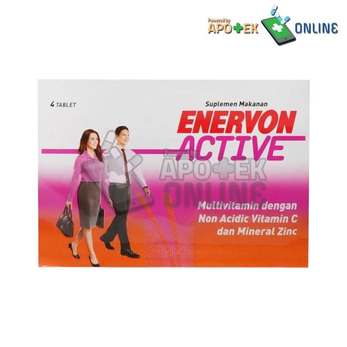 ENERVON ACTIVE 1 STRIP 4 TABLET - Shop | Tokopedia