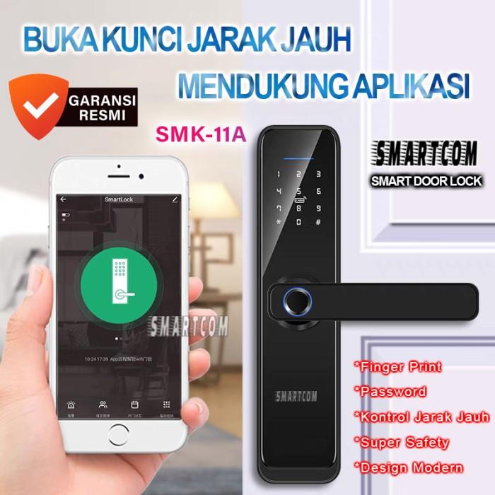 Promo Smart Door Lock Digital Password Key Password Fingerprint Kunci ...