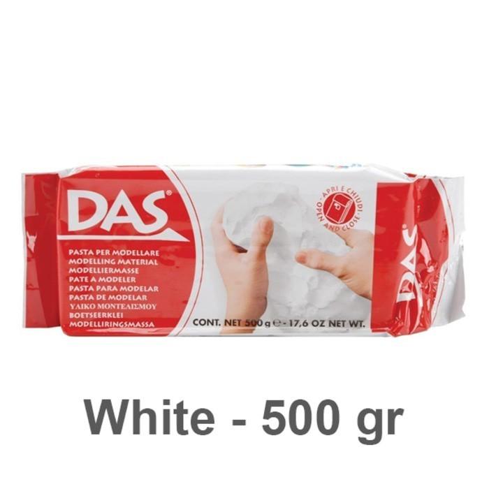 DAS Modeling Air Drying Clay White 500gr SETENGAH KILO - Shop | Tokopedia